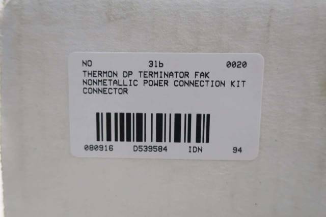 THERMON DP TERMINATOR FAK NONMETALLIC POWER CONNECTION KIT D539584