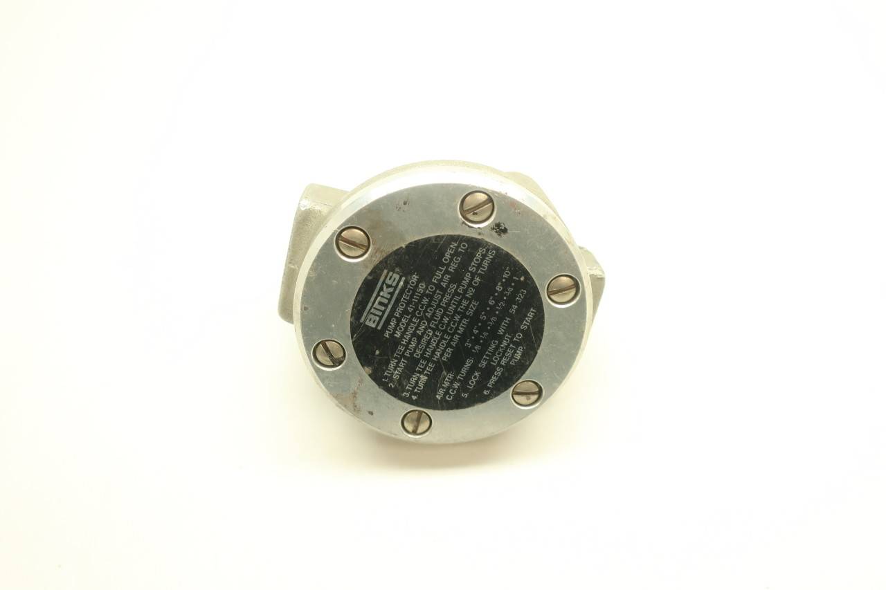 Binks 41-11150 Pump Protector 3/4in Npt