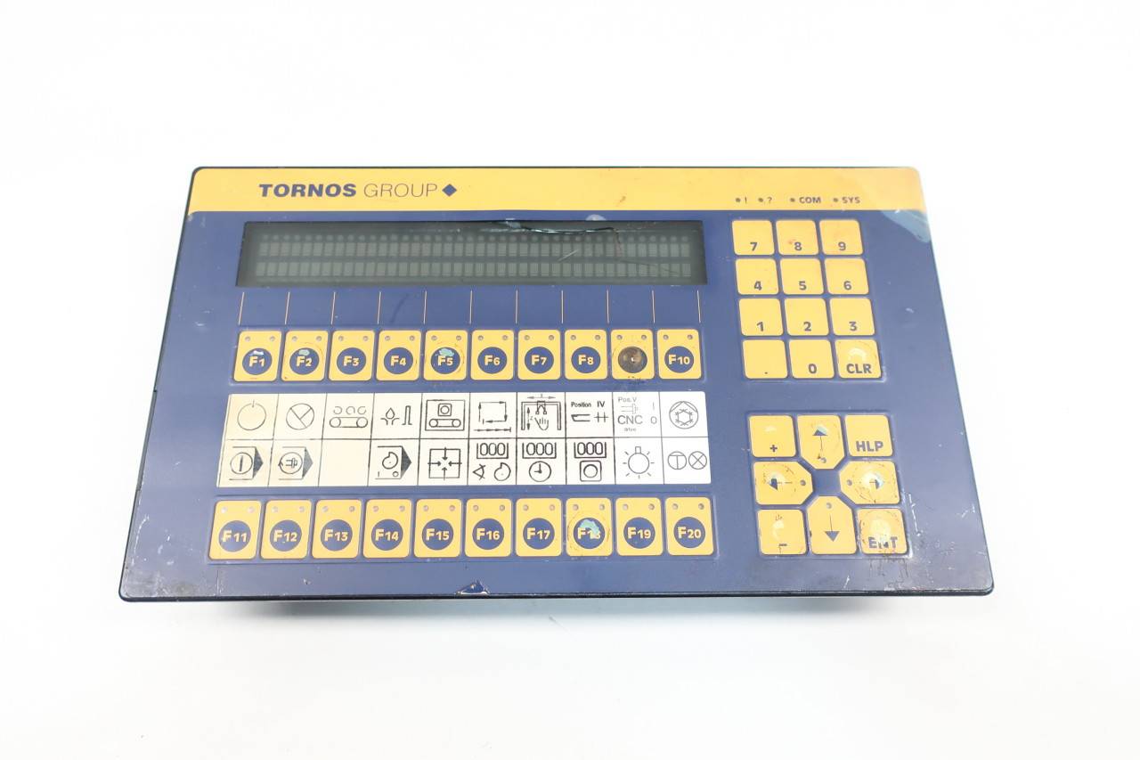 Bedienkonsole 900.100.3 Tornos Pcs900 Operator Interface Panel 19-33v-dc