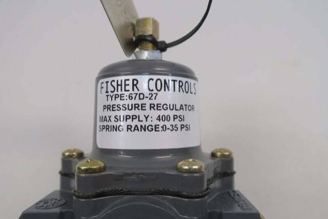 FISHER 67D-27 0-35PSI 400PSI 1/2 IN NPT PRESSURE REDUCING REGULATOR D557497