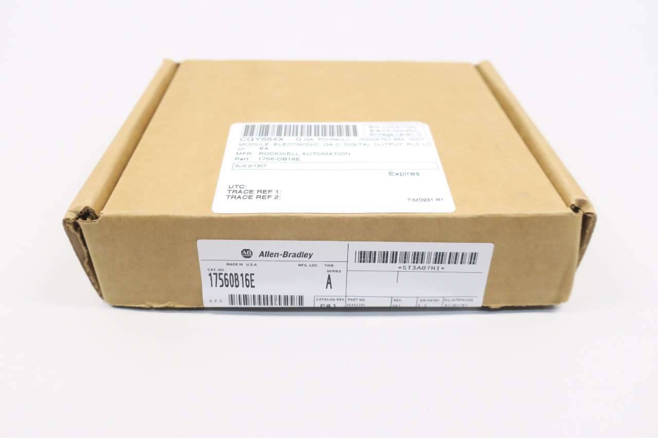 Allen Bradley 1756-OB16E Controllogix Dc Digital Output Module Ser A