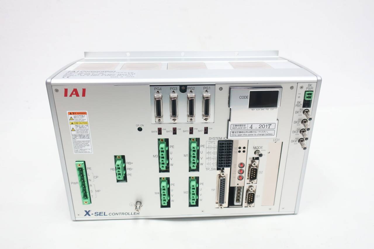 Iai XSEL-P-4-400IB-400IB-100IB-100IB-CC-E-EEE-0-3 Controller Module