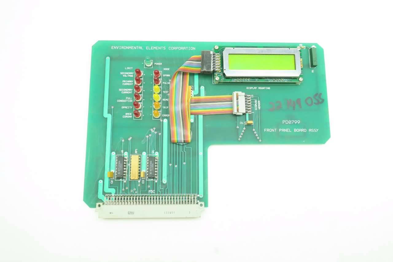 Environmental Elements PD0799 Front Panel Board Assembly Rev 1