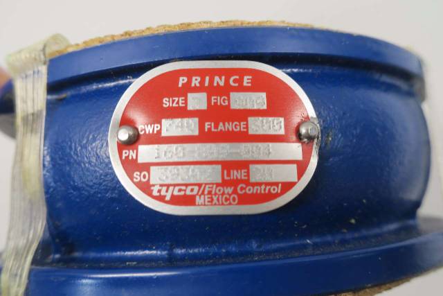 PRINCE 160-809-004 WAFER SWING GATE CHECK VALVE 3 IN D572654