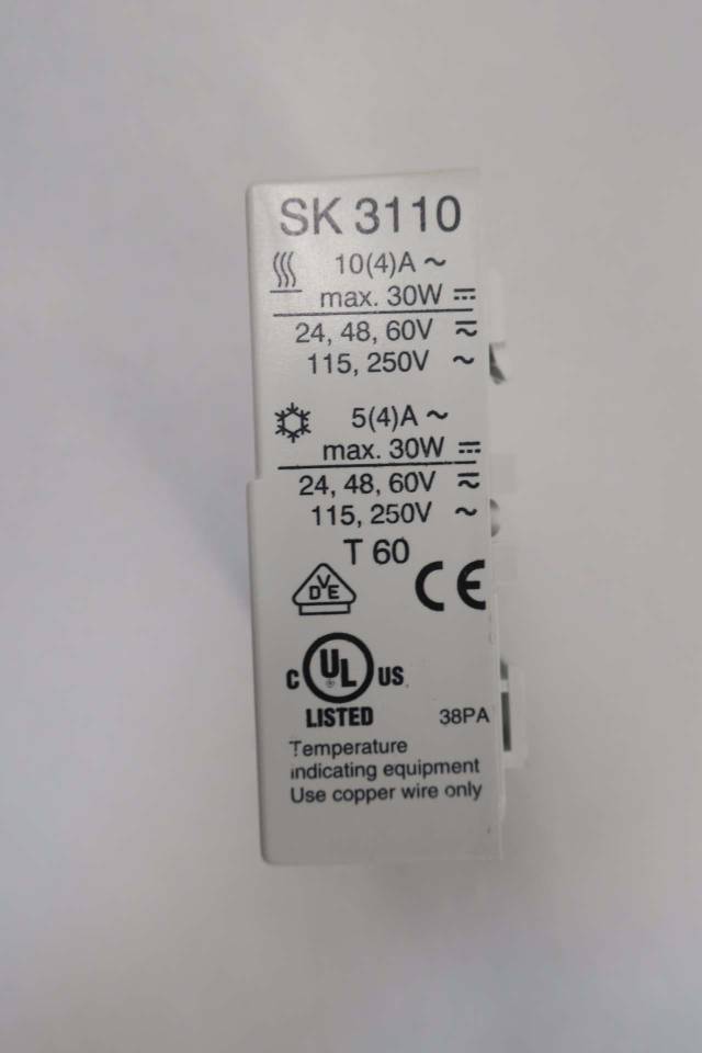 RITTAL SK3110 THERMOSTAT 10-60C 41-131F 115/250V-AC D575204