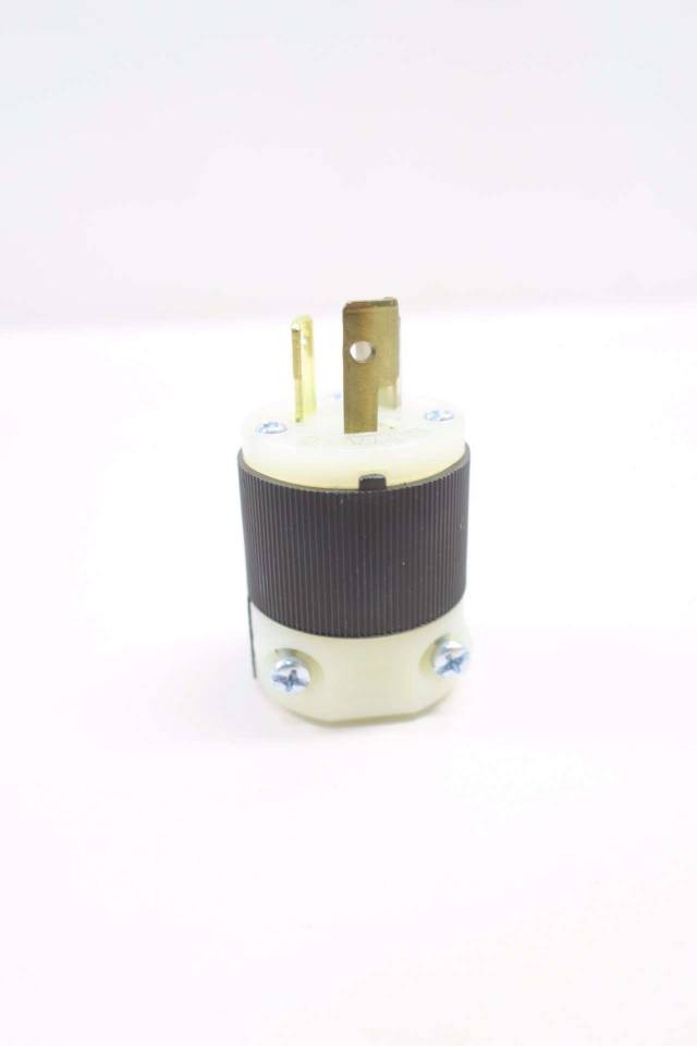 HUBBELL HBL4770C TWIST-LOCK PLUG 277V-AC 15A AMP 3W 2P D576181