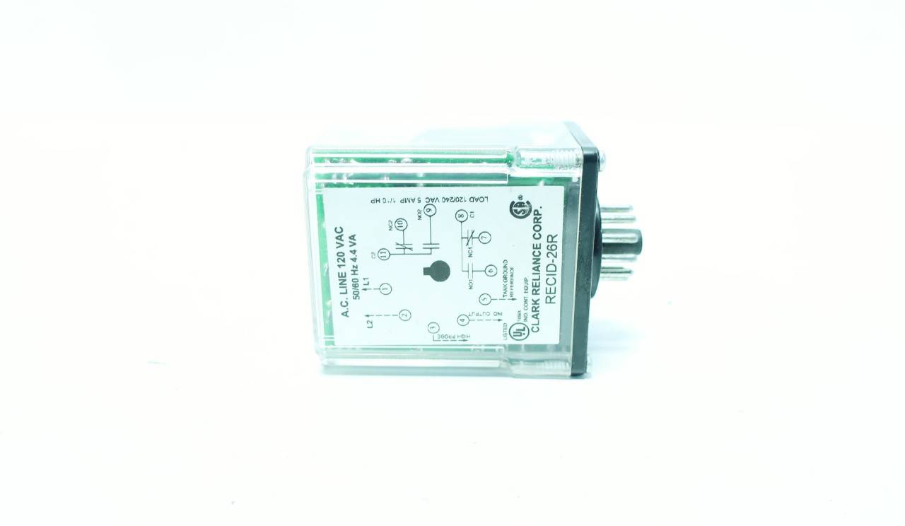 Clark RECID-26R Plug-in Relay 120v-ac