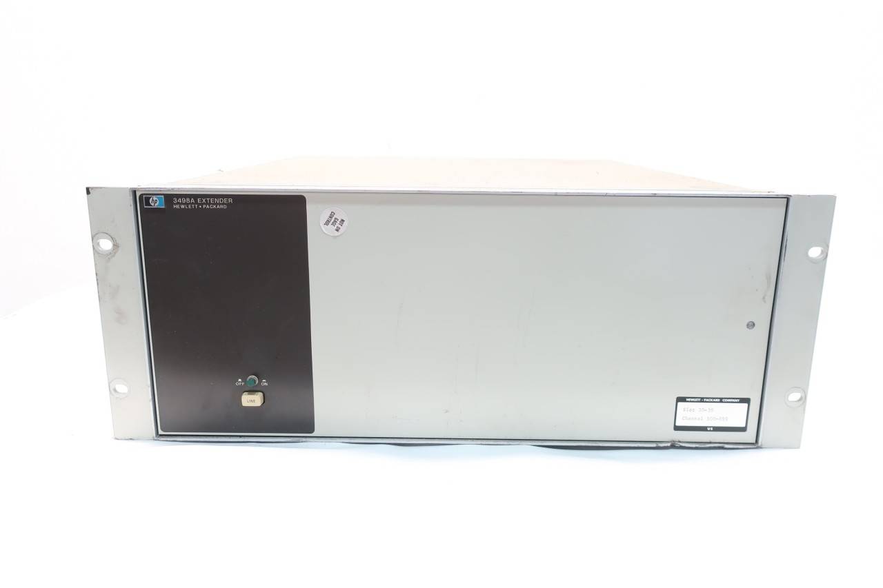 Hewlett Packard Hp 3498A 9-slot Extender Chassis Module
