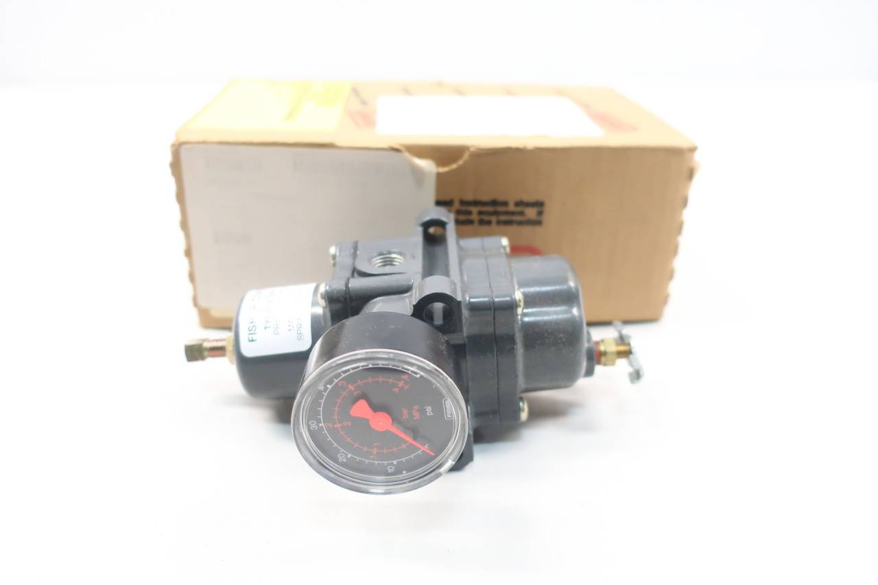 Fisher 67CFR-237/V/VP Pneumatic Regulator 250psi 0-60psi 1/4in Npt