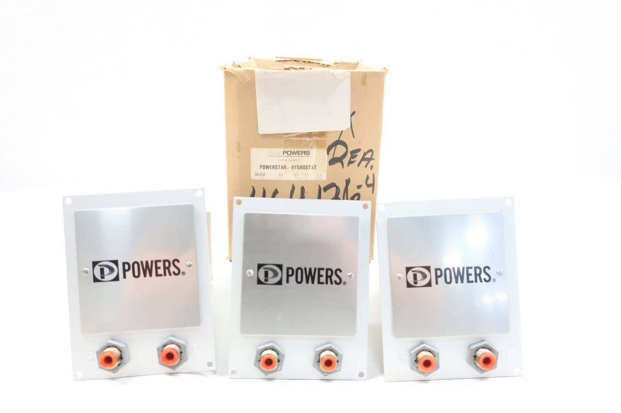 Box Of 3 Powers HU186 Duct Hygrostat