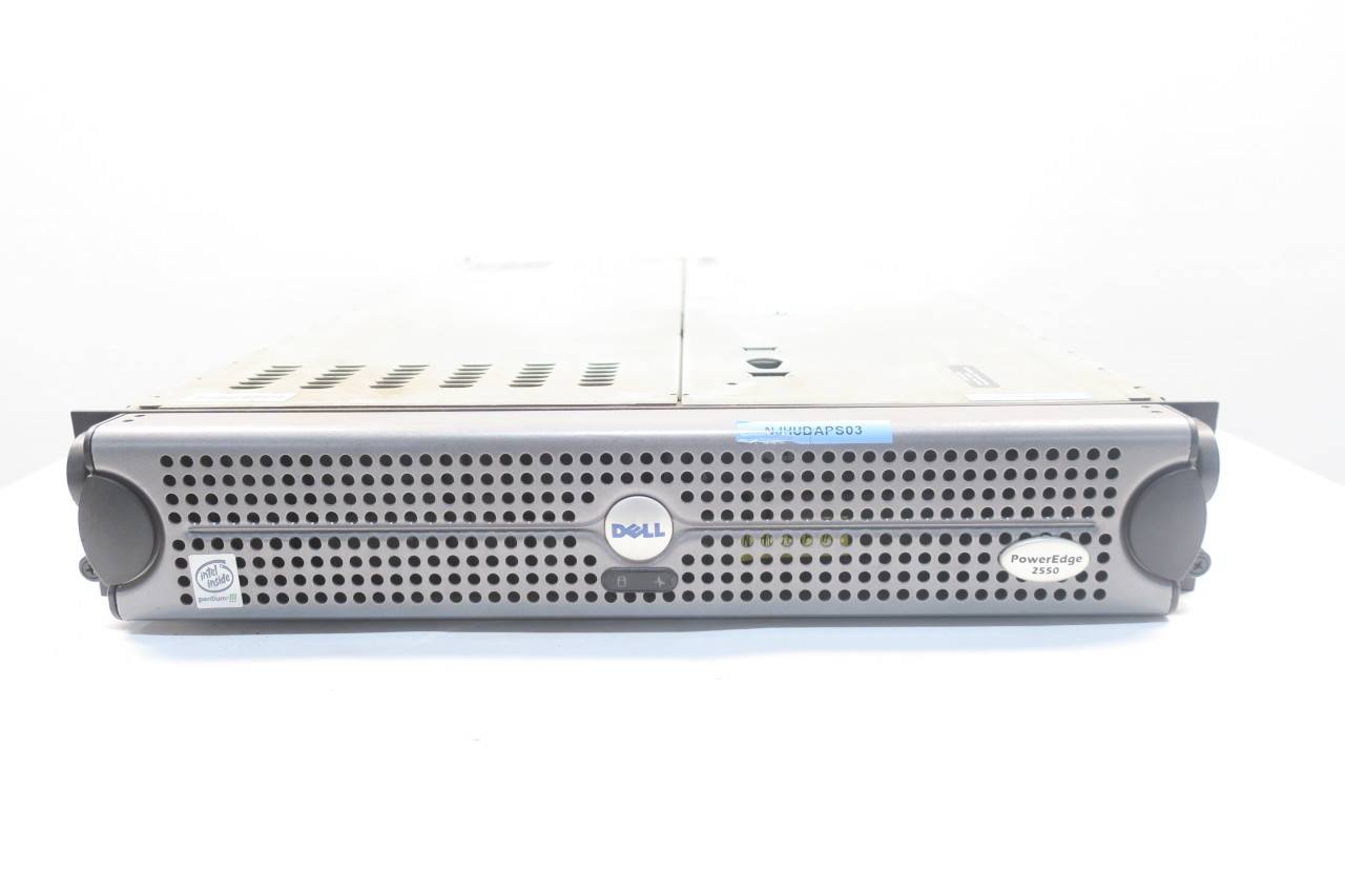 Dell SMP Poweredge 2550 Rack Mount Server 100-240v-ac
