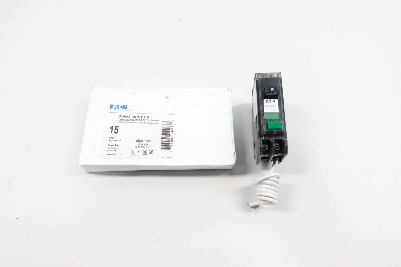 Cutler Hammer QBCAF1015 Circuit Breaker 1p 15a 120v-ac