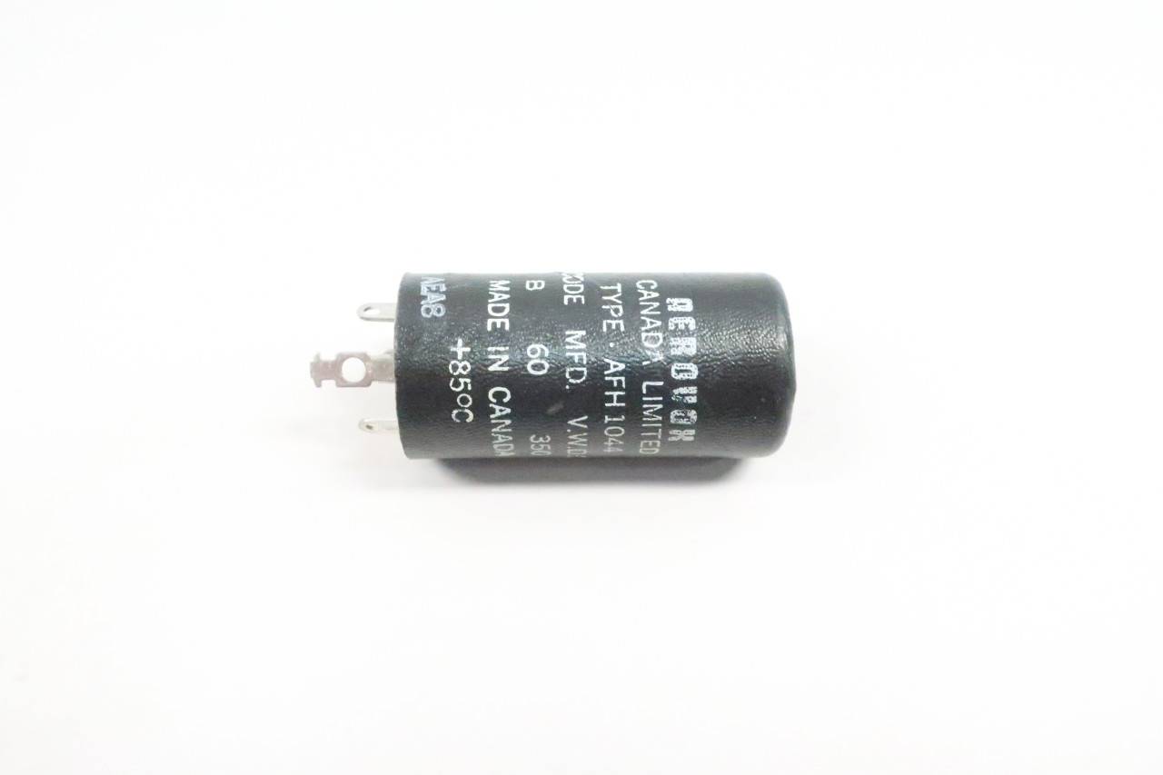 Aerovox AFH1044 Capacitor 60mfd 350v-dc