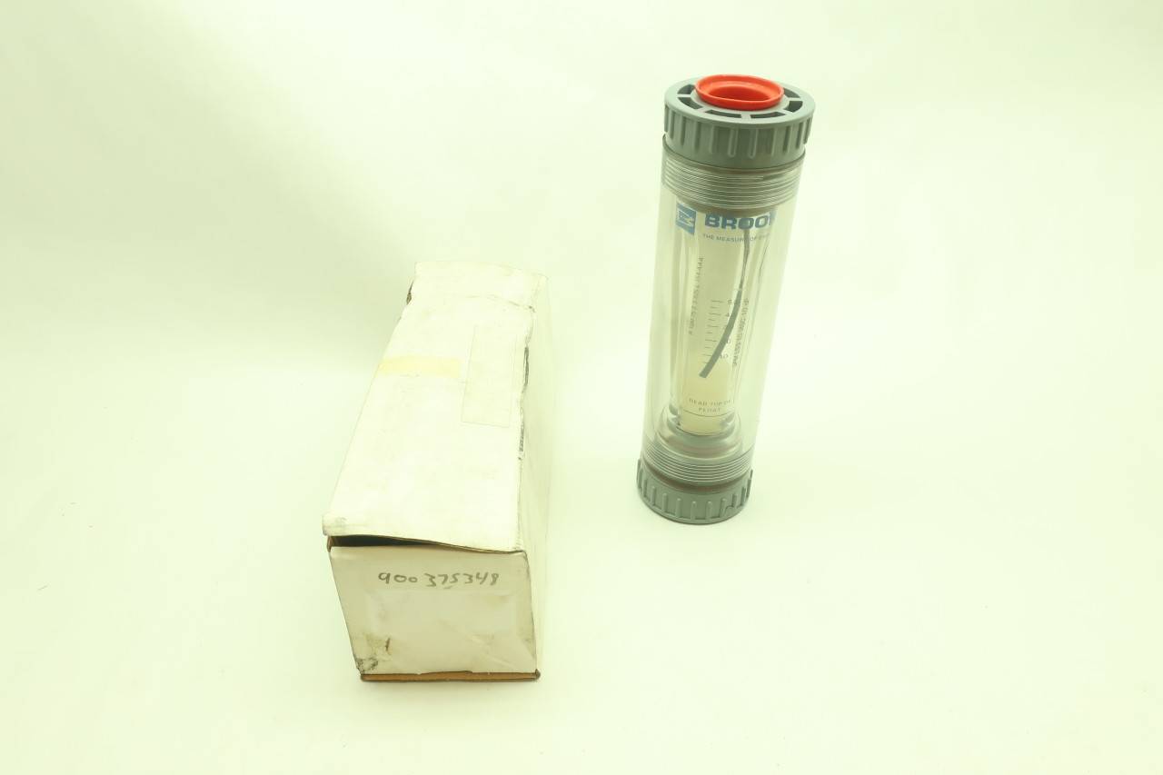 Brooks 1303AL13BA11A Variable Area Flow Meter 0-5gpm 1in Npt