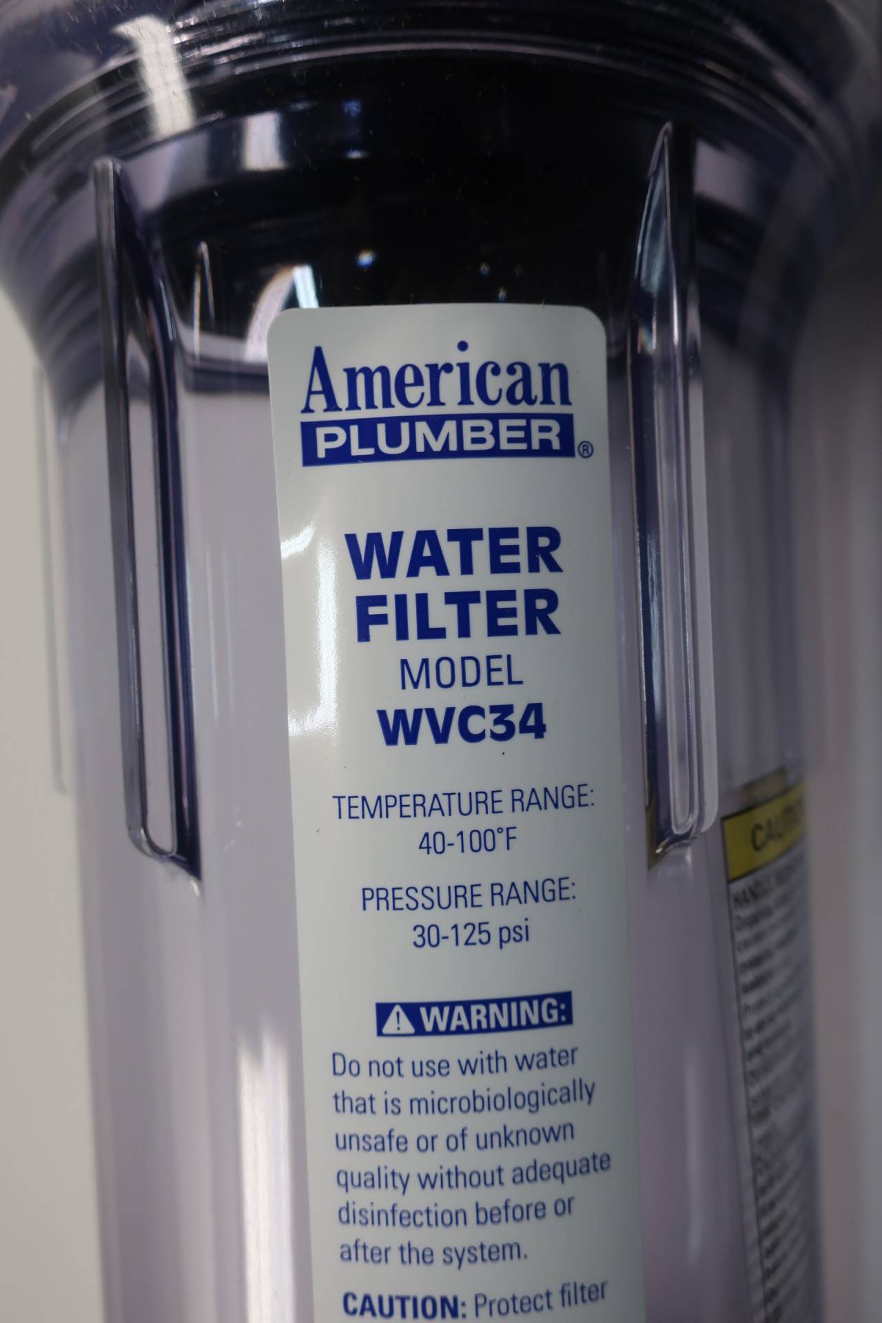 American Plumber WVC34 Deluxe Whole House Water Filter, 50% OFF