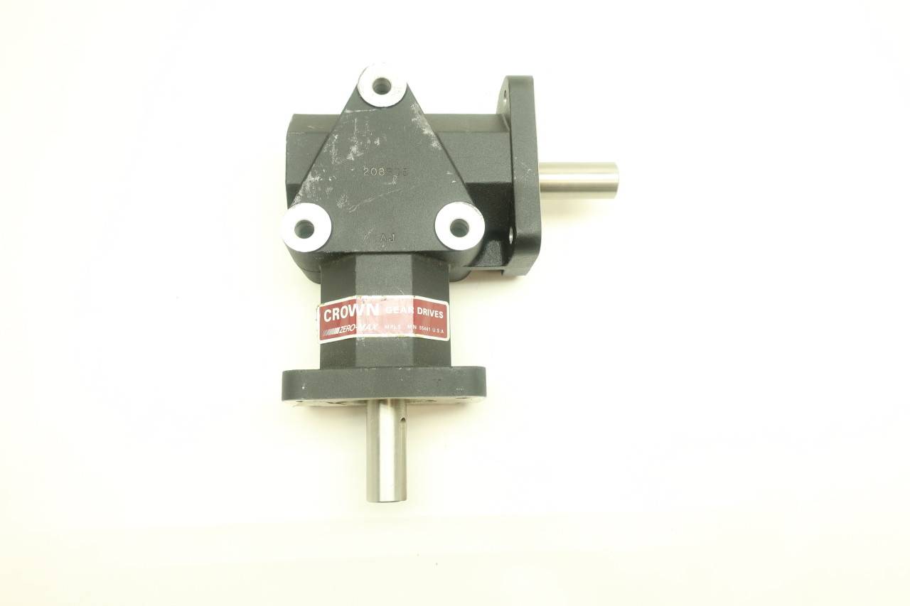 Crown 208806 Zero-max Right Angle Gear Reducer 1:1