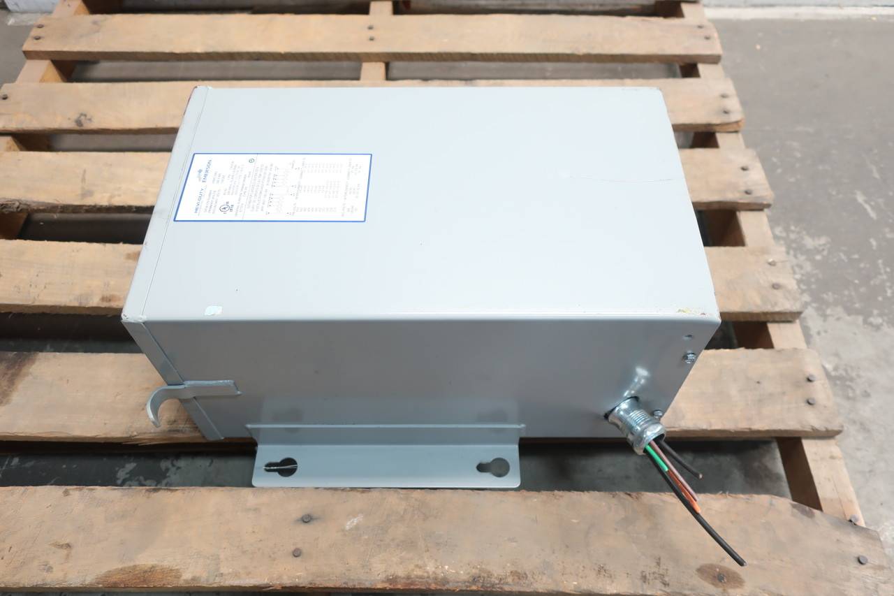 Emerson HS5F7.5AS Hevi-duty Transformer 1ph 7.5kva 240/480v-ac 120/240v-ac