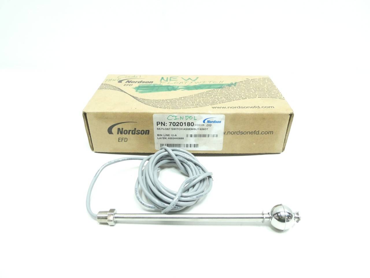 Nordson 7020180 626dt Reservoir Float Switch
