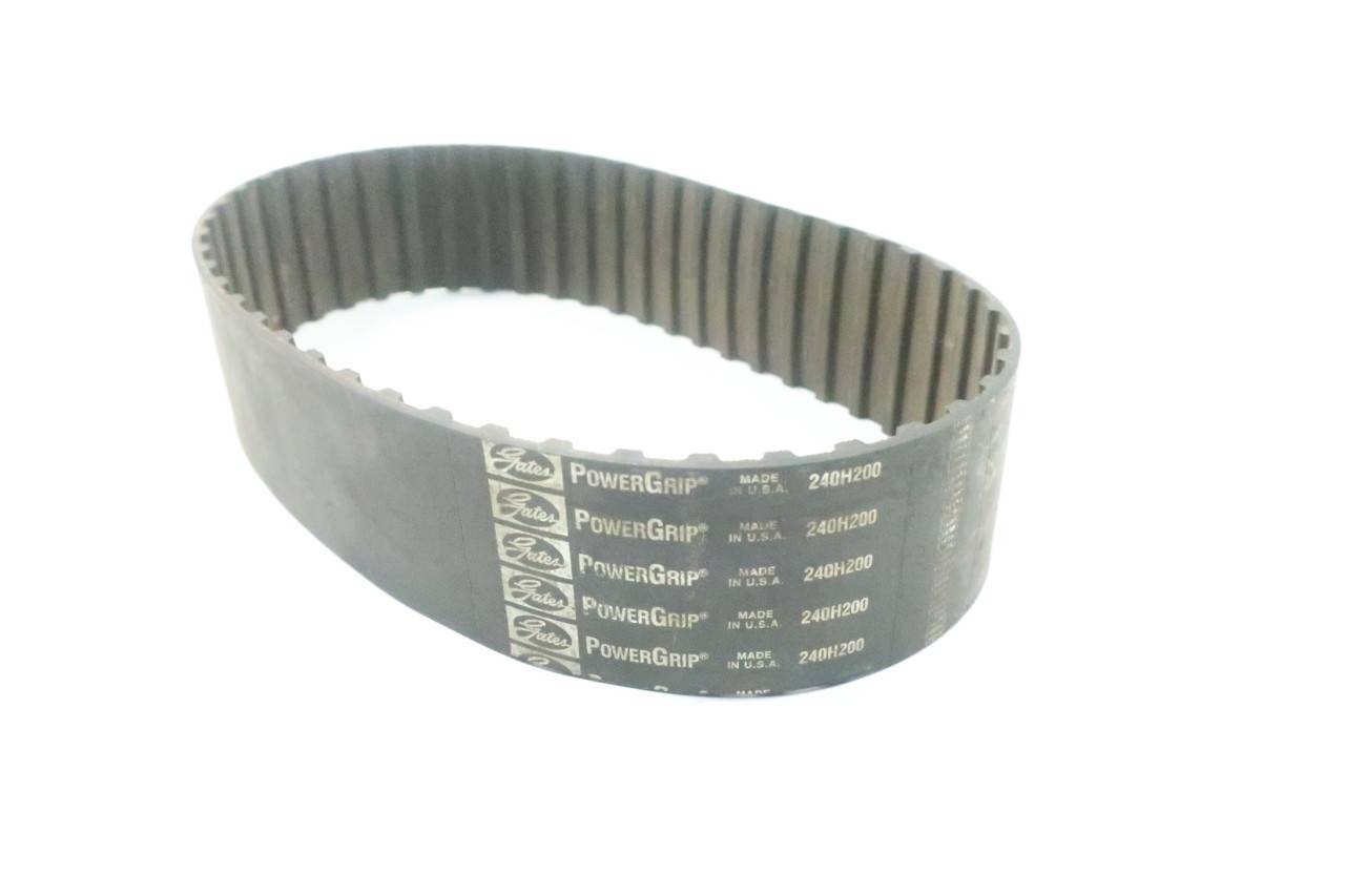 Gates 240H200 Powergrip Timing Belt 24in 1/2in 2in