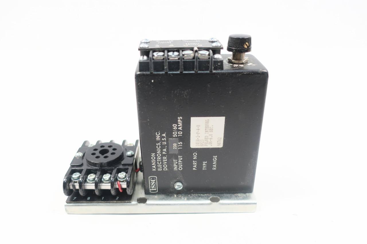 Kanson Electronics 1010-2-F-4-B-SP23 Pulsed Interval Base Mount 0.06-6sec
