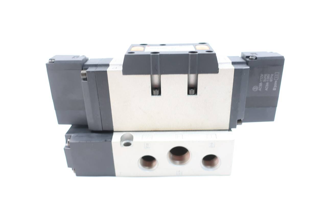 Smc NVFS4300-3FZ Pneumatic Solenoid Valve 94-138v-ac 0.15-1mpa