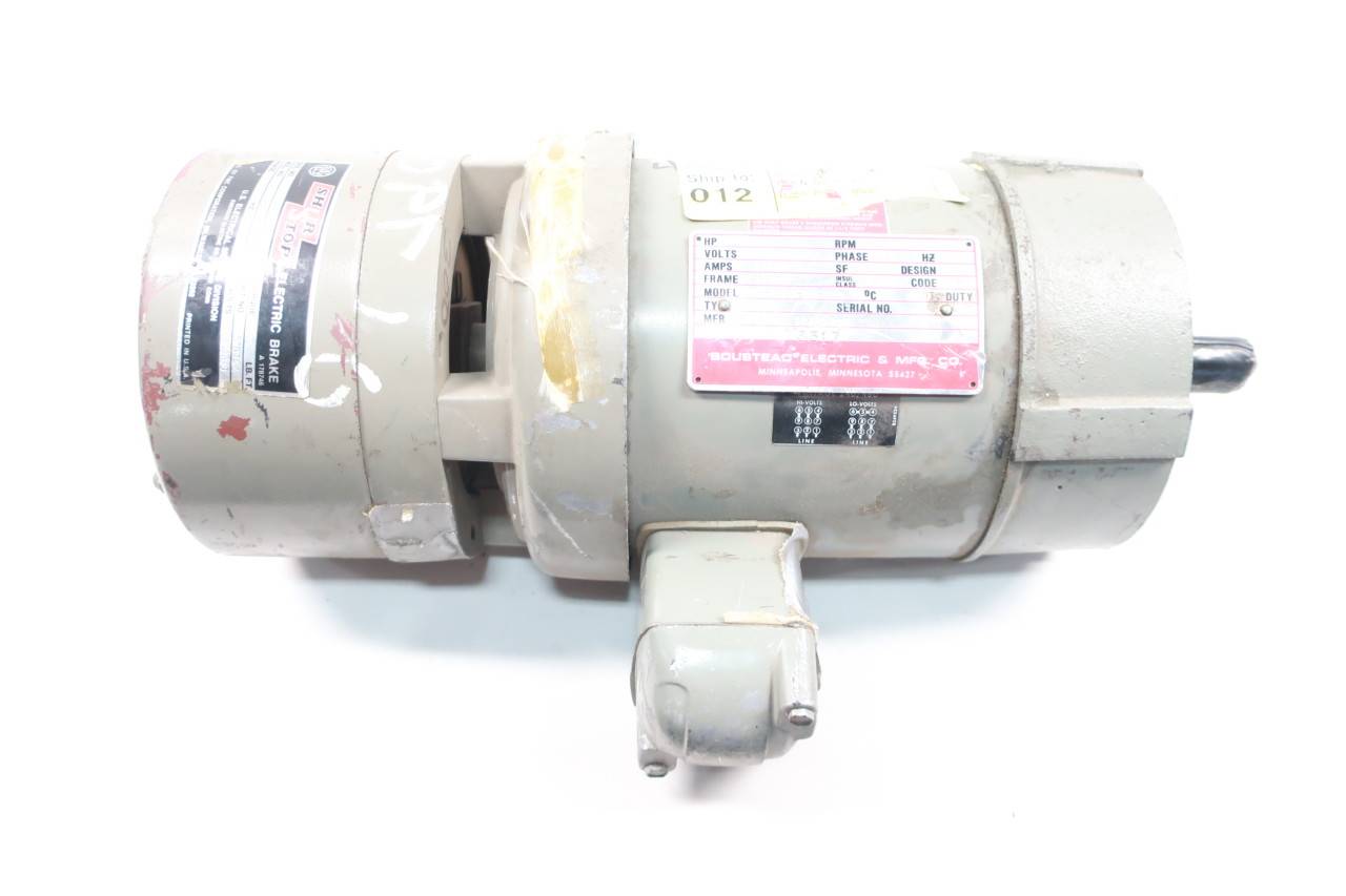 Us Motors F-8080-02-119 Ac Motor 143tc 3ph 1/2hp 1755rpm 230/460v-ac