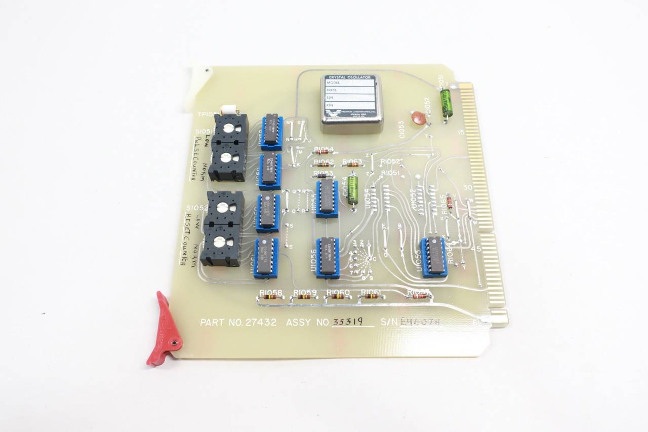 Electro-mechanics 35319 Auxiliary System Clock Cma Timer Pcb Board