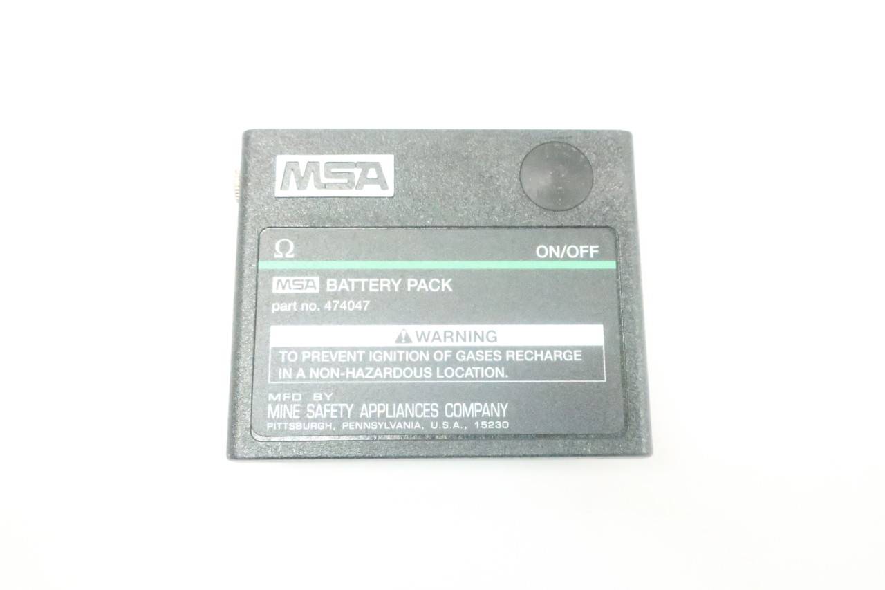 Msa 474047 Nickel Cadmium Battery Pack 3.6v
