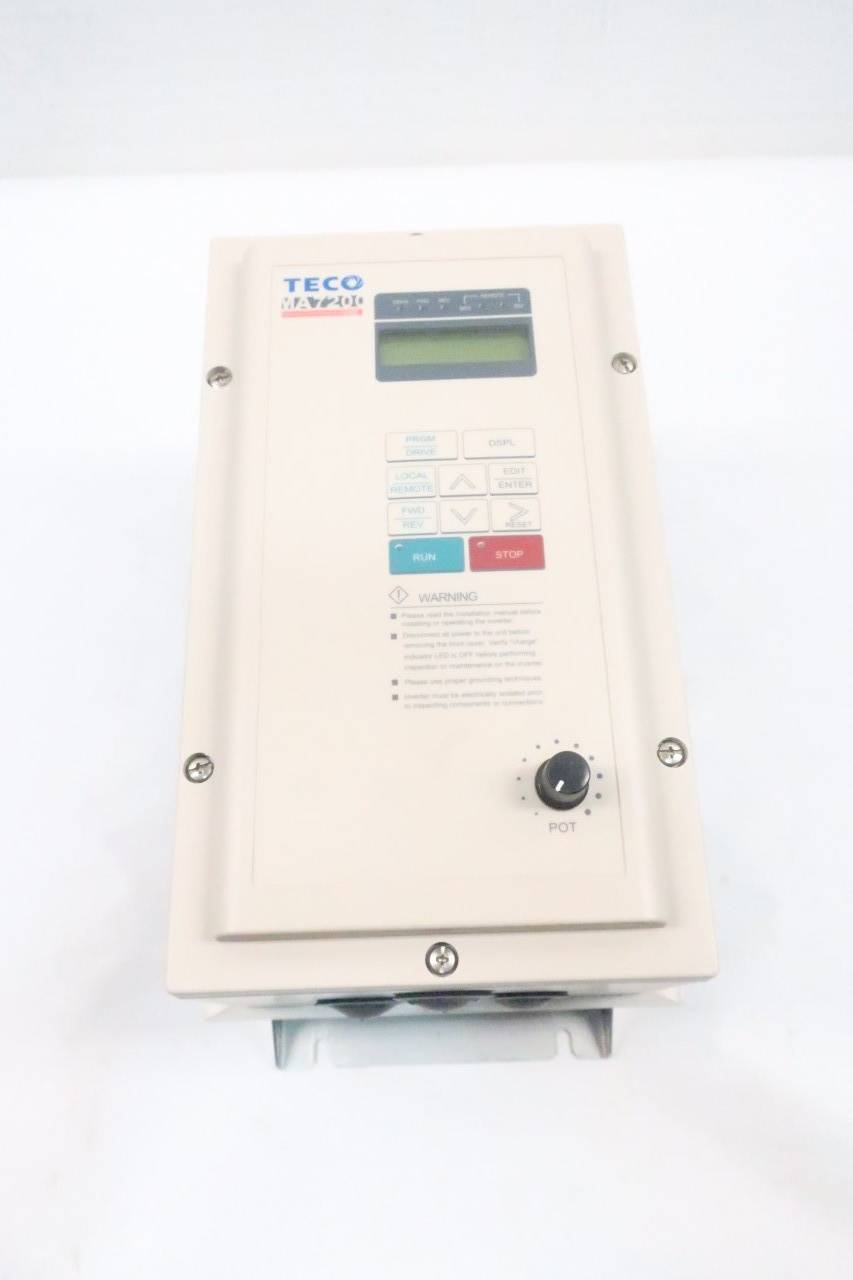 Teco MA7200-4002-N4 Ac Vfd Drive 380-480v-ac 3.4kva
