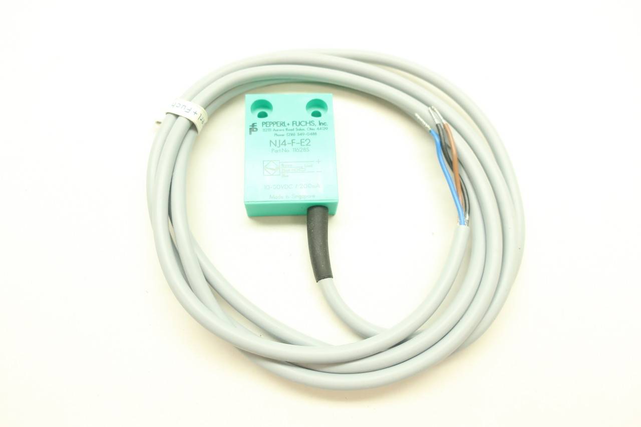 Pepperl Fuchs NJ4-F-E2 Proximity Switch 10-30v-dc