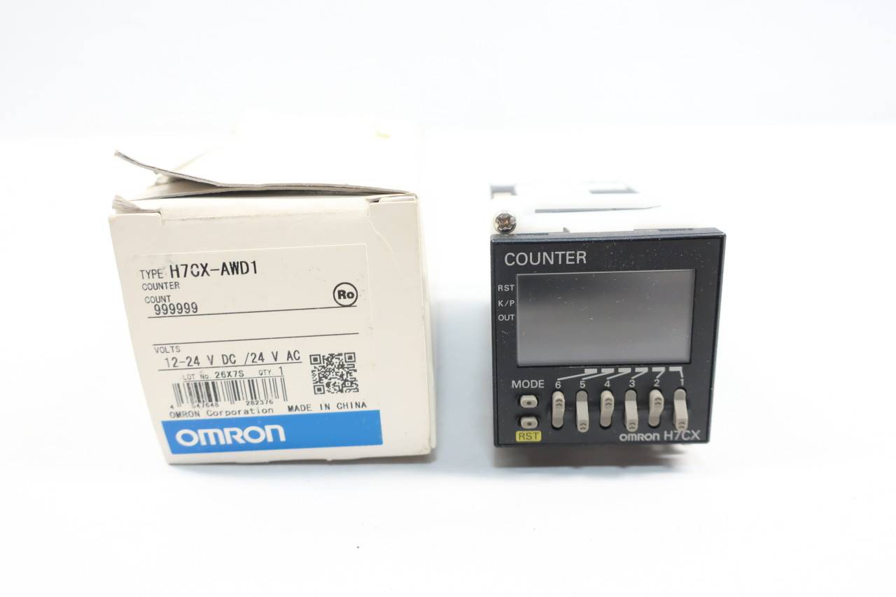 Omron H7CX-AWD1 Counter 12-24v-dc