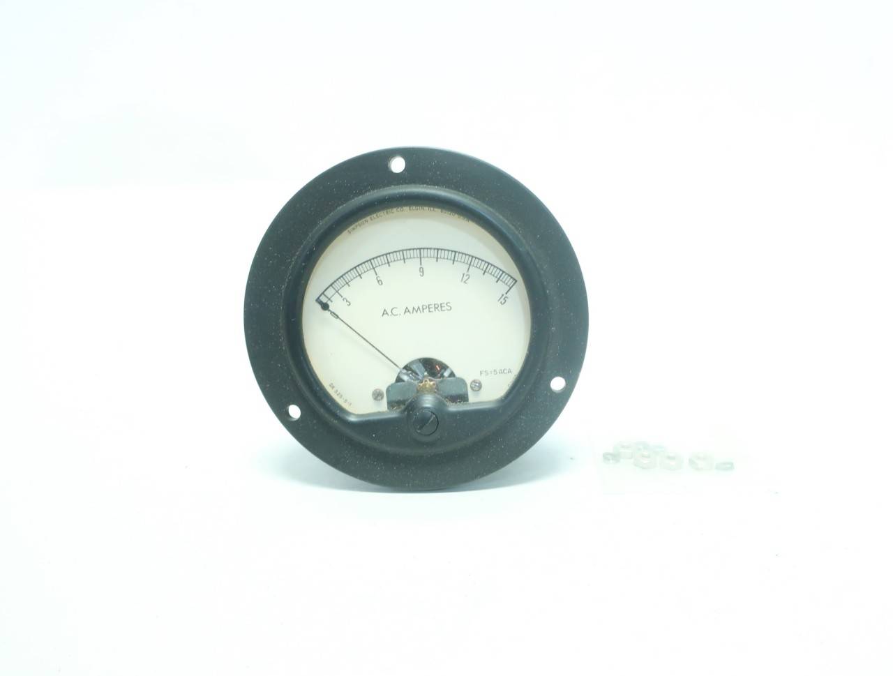 Simpson 55 Panel Mounted Ammeter 0-2a Amp