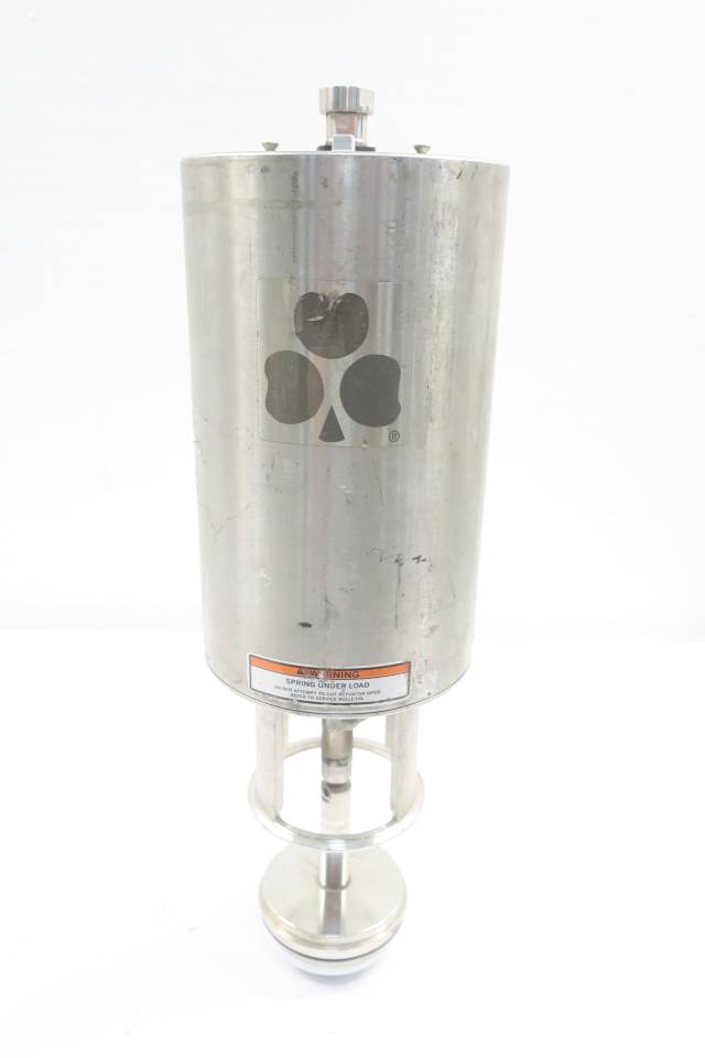 ALFA LAVAL UNIQUE 7000 LS TRI-CLOVER SANITARY STAINLESS VALVE ACTUATOR D596259
