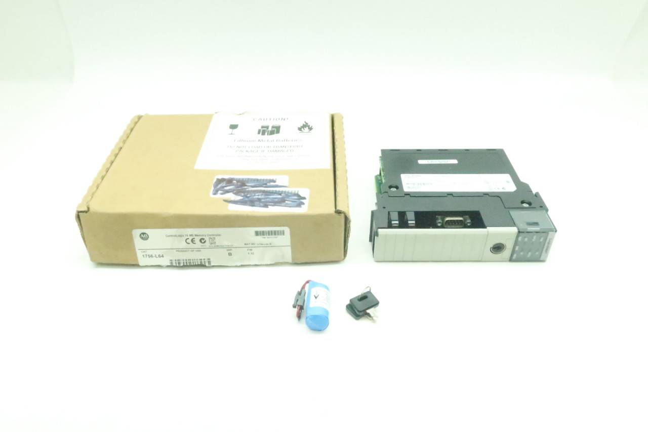Allen Bradley 1756-L64 Controllogix Controller Processor Module Ser B