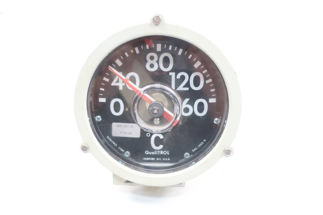 Qualitrol 165-207-01 Bimetal Thermometer 5in 5in 0-60c