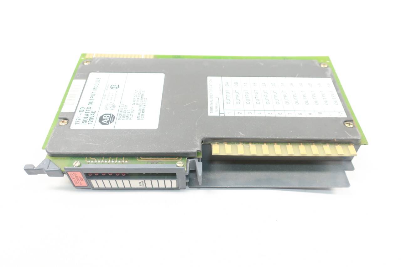 Allen Bradley 1771-OD Isolated Output Module 120v-ac
