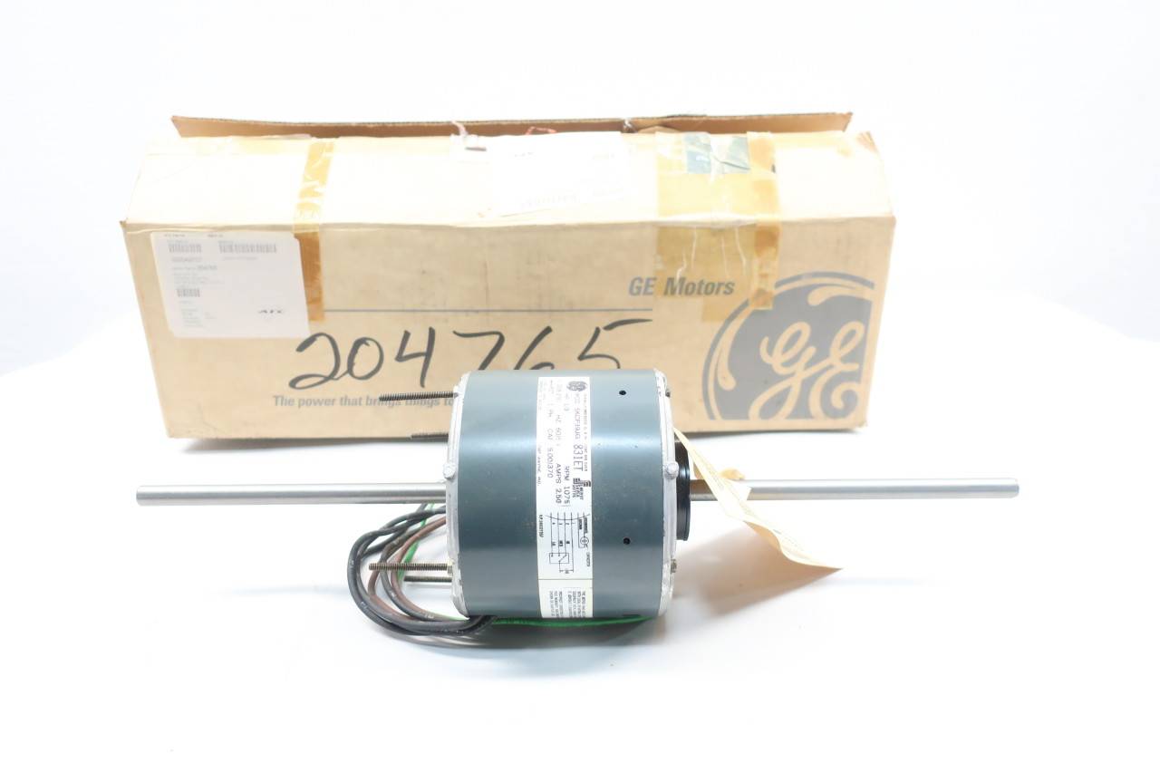 General Electric Ge 5KCP39JG5831ET Motor 1ph 1/3hp 1075rpm 208-230v-ac