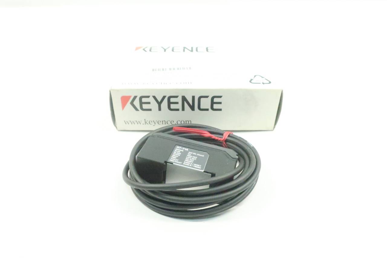 Keyence GT-71A Contact Sensor Amplifier 24v-dc