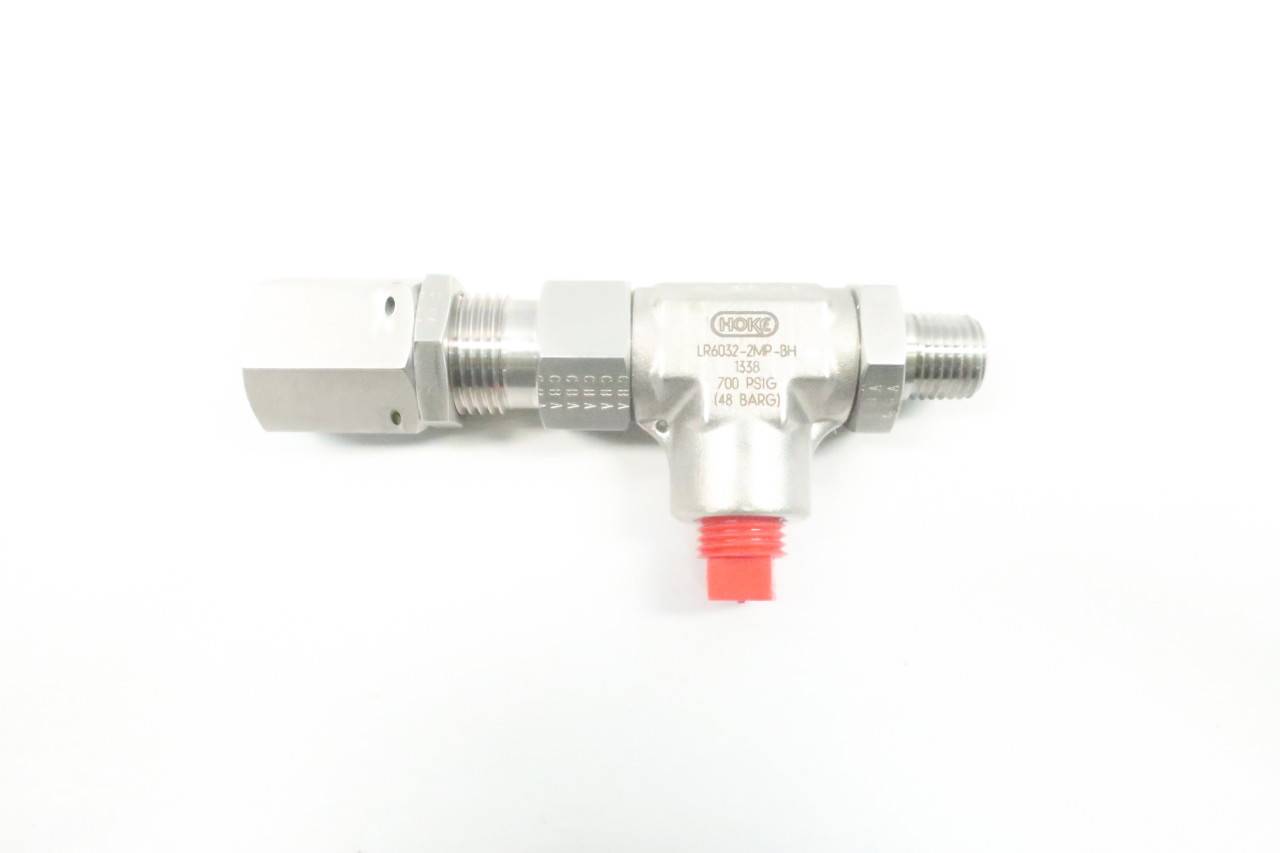 Hoke LR6032-2MP-BH Relief Valve 700psi 1/4in Npt