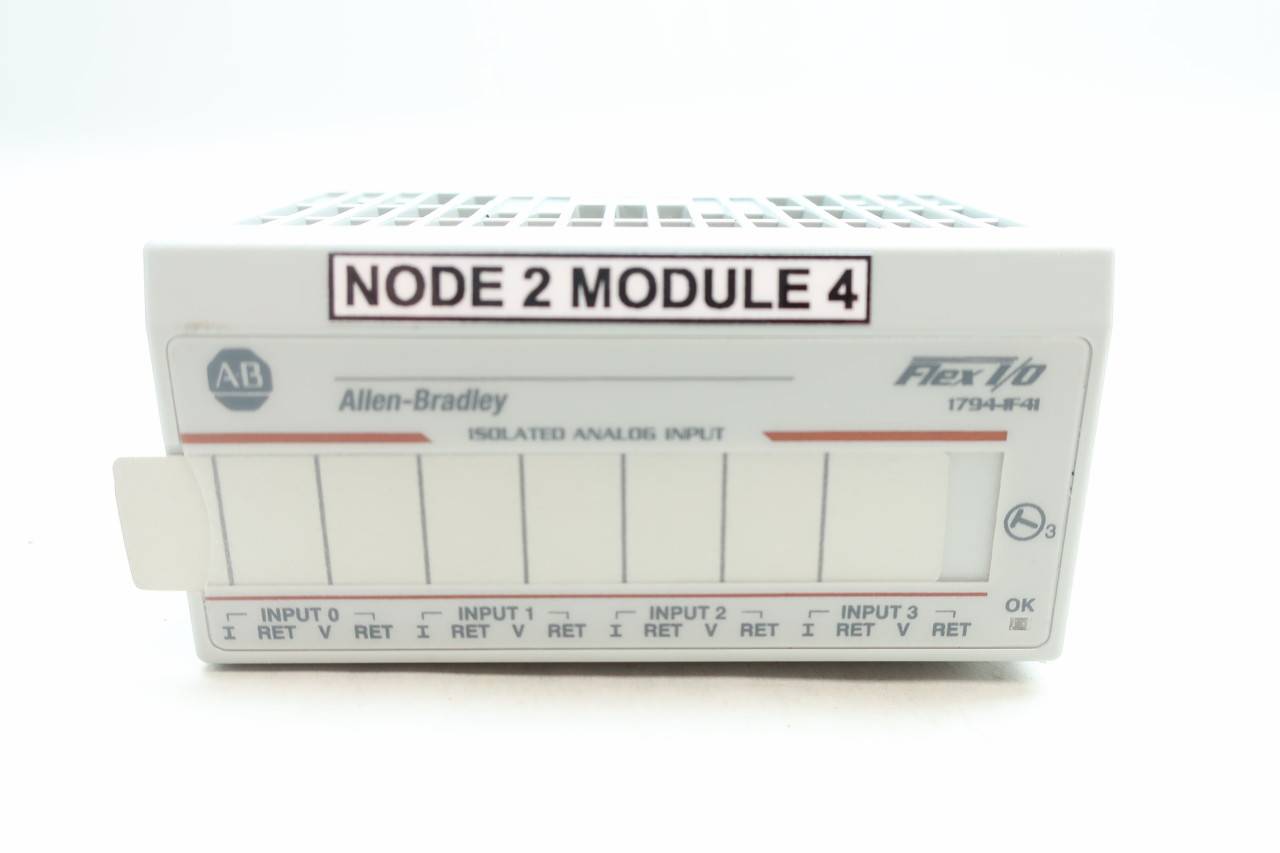 Allen Bradley 1794-IF4I Flex I/o Isolated Analog Input Module Ser A