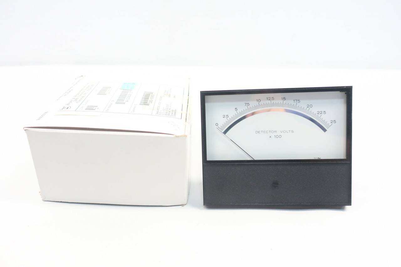 Metermaster LFE/7055 Voltmeter Panel Meter 0-25 Detector Volts X100