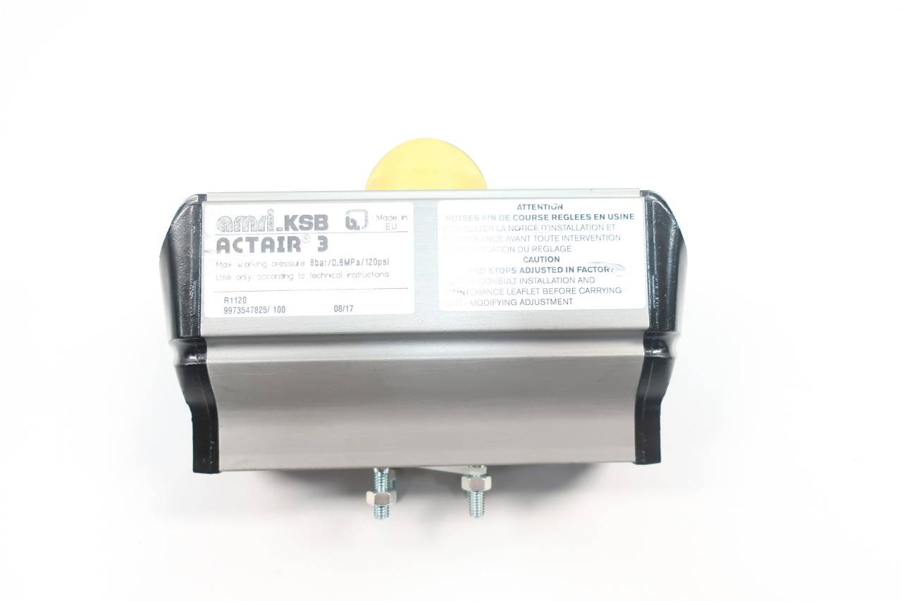 Amri Ksb R1120 Actair 3 Pneumatic Valve Actuator 120psi