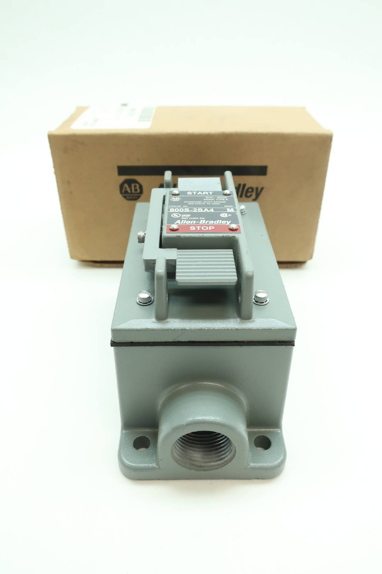 Allen Bradley 800S-2SA4 Start/stop Pushbutton Station 600v-ac