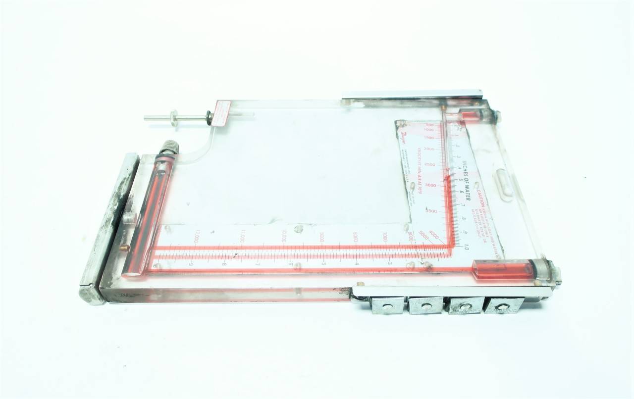 Dwyer 400-10 Series 400 Inclined Vertical Velocity Manometer 0-10in-h2o
