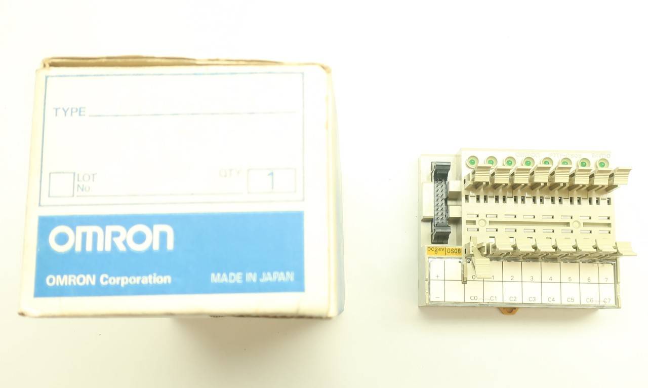 Omron P7TF-CS08 Terminal Block 24v-dc
