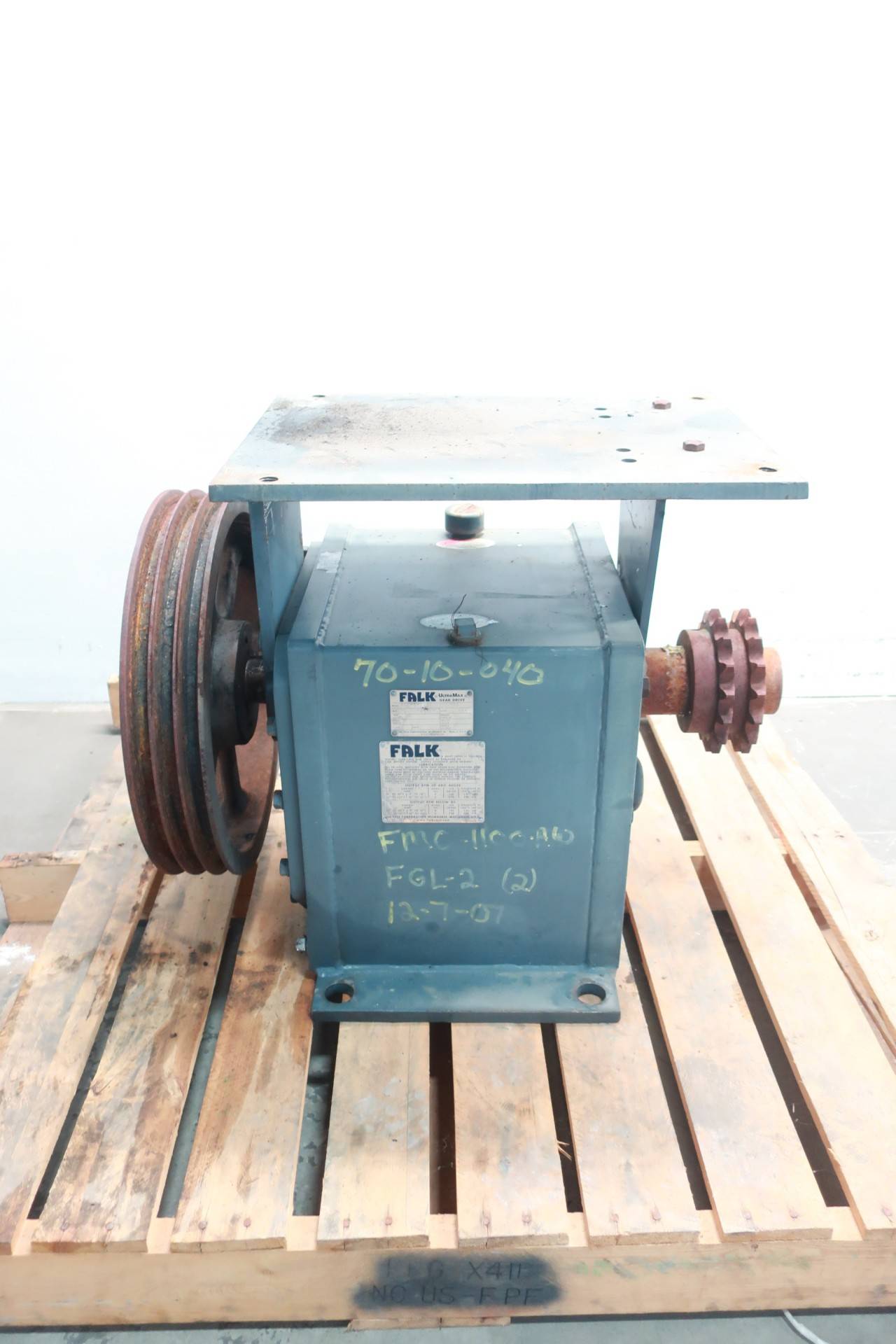 Falk RK2070FC2A Ultra Max Enclosed Gear Drive 11.08:1
