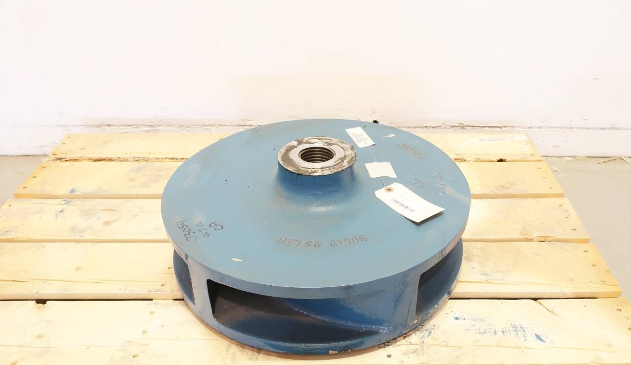 Metso 573059 G1905 5-vane 21-3/8in Steel Pump Impeller