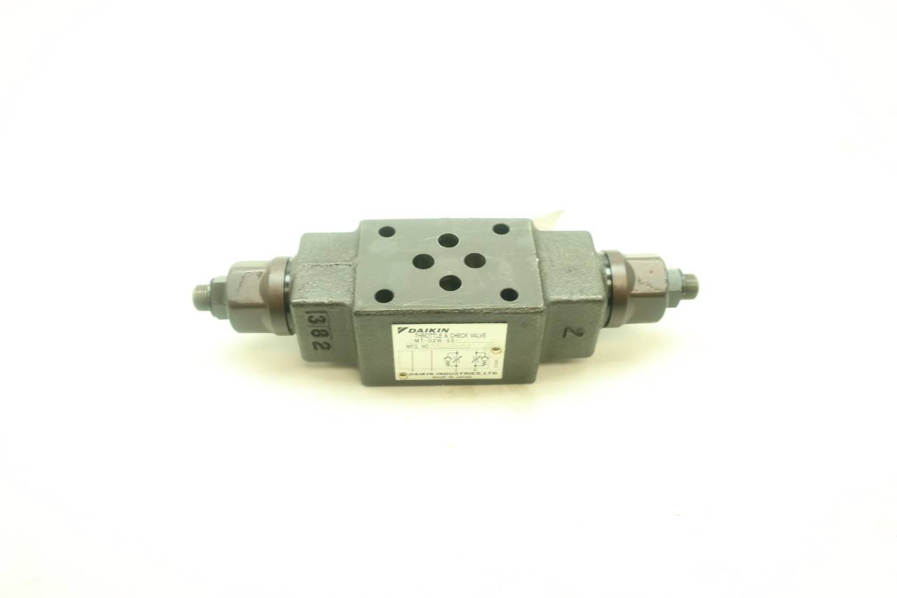 Daikin MT-02W-55 Hydraulic Throttle Check Valve