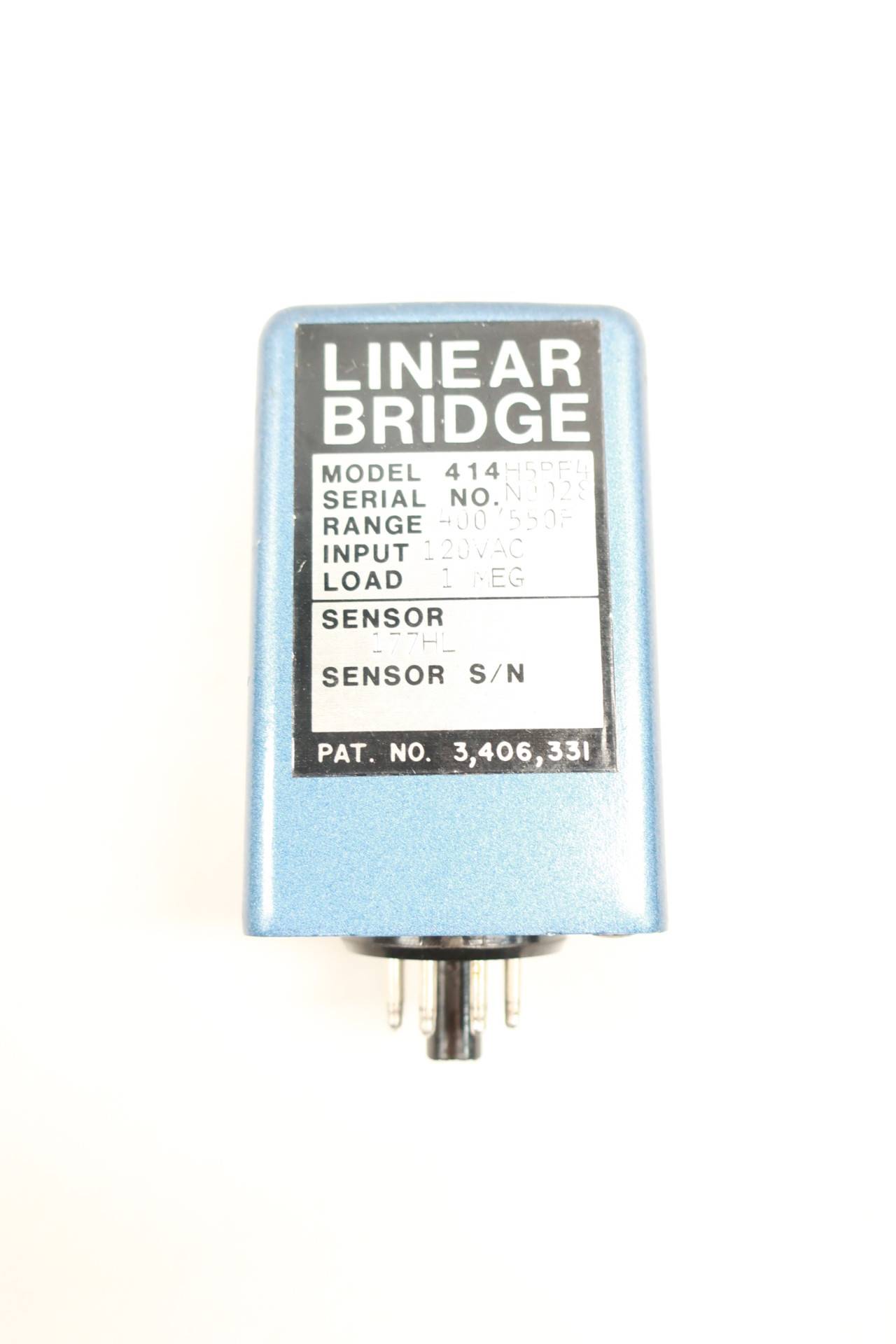 Rosemount 414H5BF4 Linear Bridge 120v-ac
