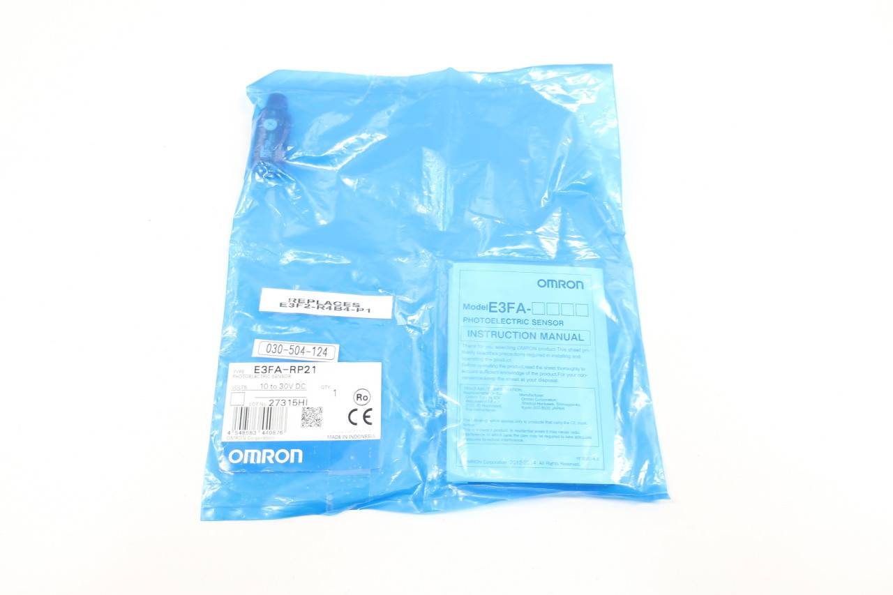 Omron E3FA-RP21 Photoelectric Sensor 10-30v-dc